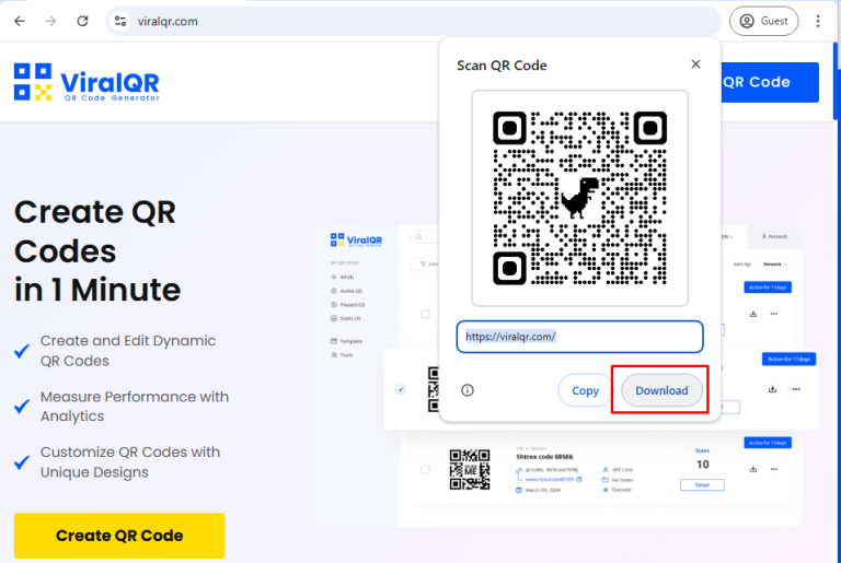 Comment créer un QR Code pour un document - ViralQR