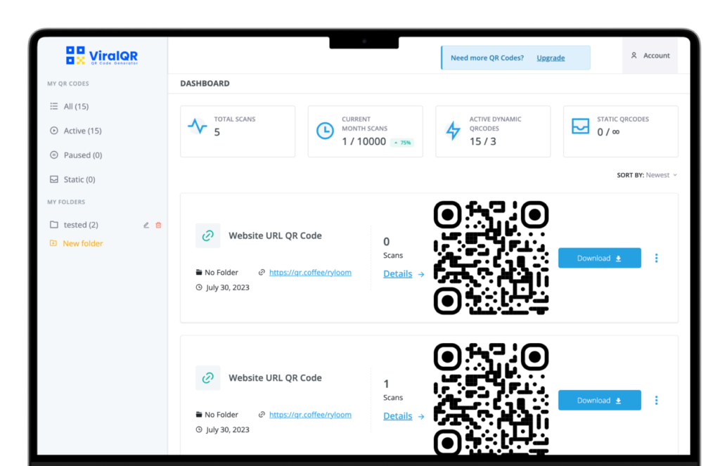 ᐉ QR Code Generator | Create QR Codes Online for Free