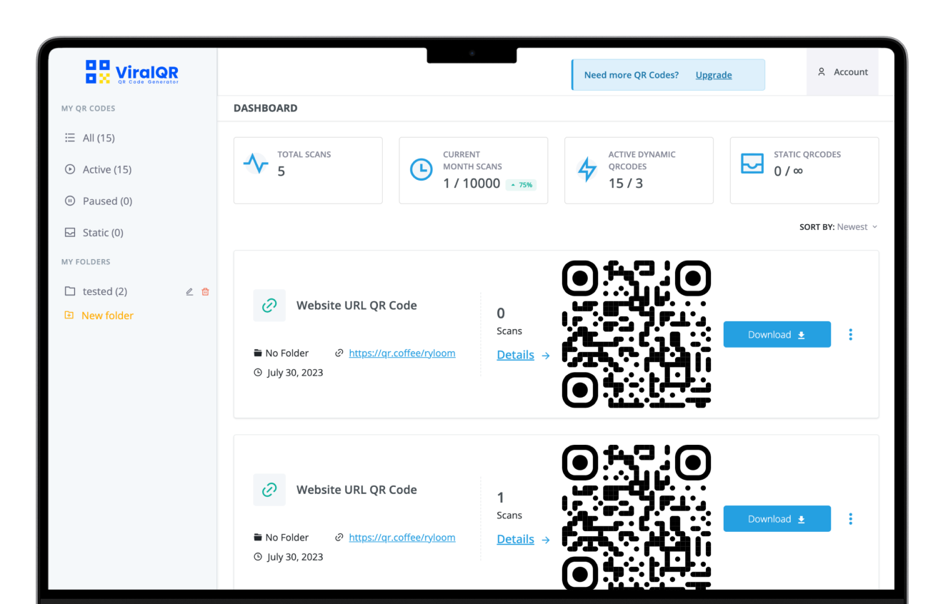 ᐉ QR Code Generator | Create QR Codes Online for Free